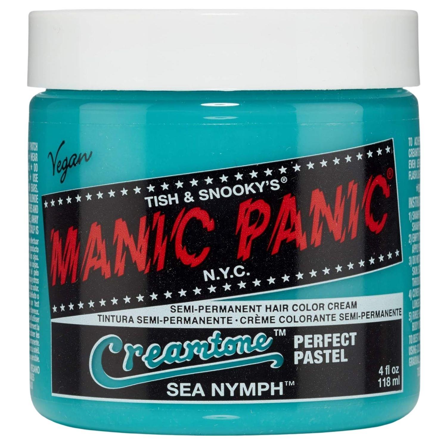 Manic Panic High Voltage Sea Nymph Hair Dye SemiPermanent Color Cream ...